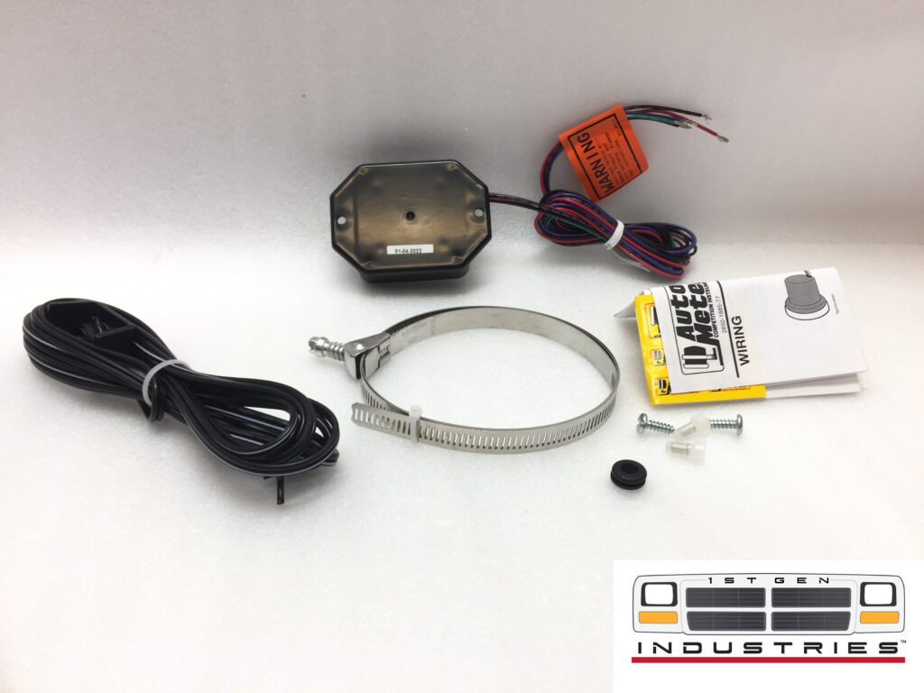 Universal Diesel Tachometer Kit Auto Meter 9112 RPM Signal Adapter For ...