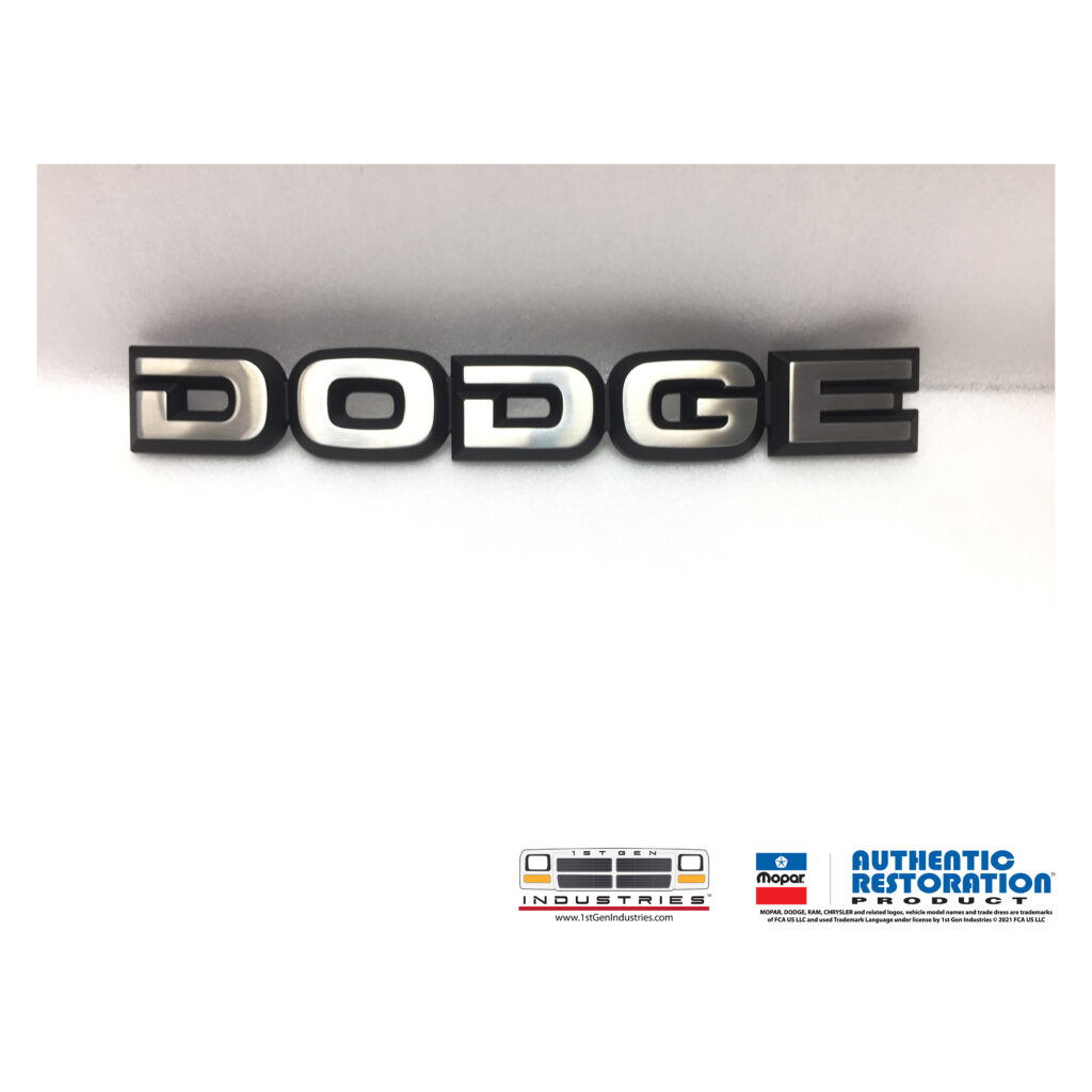 1985-1990 Dodge Truck Hood Emblem - 1st Gen Industries