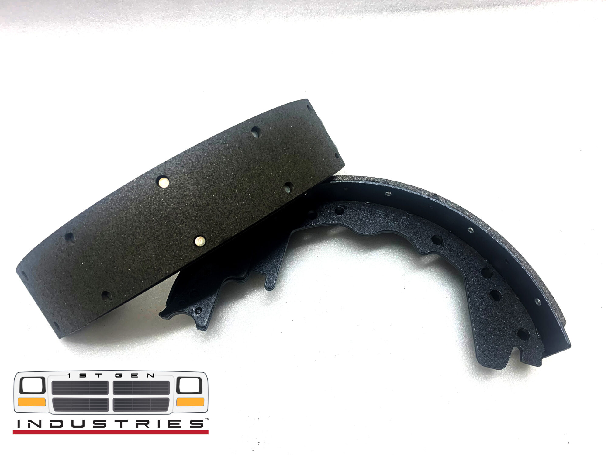 Bosch Semi Metallic Premium Brake Shoes - Dana 70 Rear 12x2.5" - 1st ...