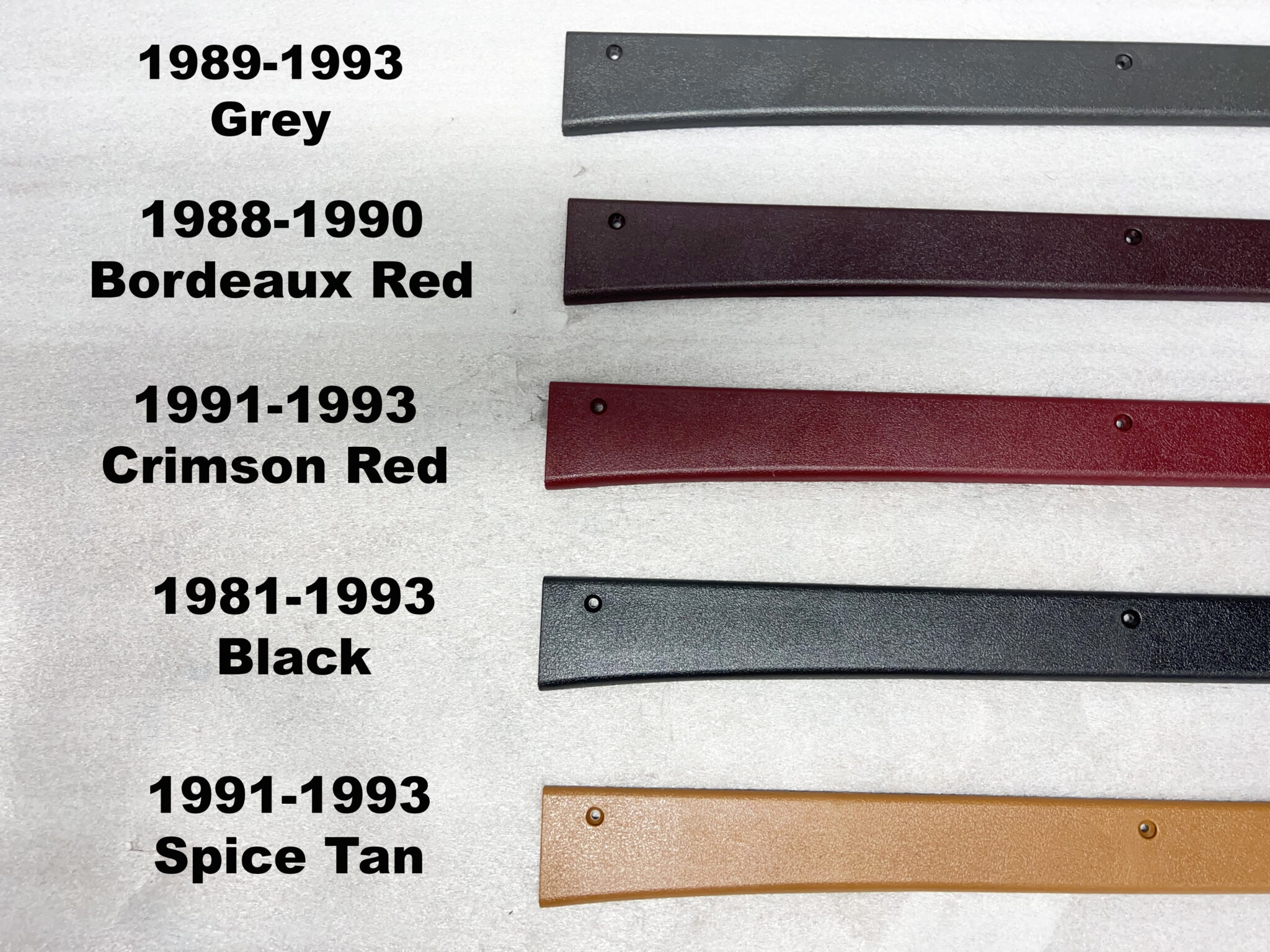 Interior Trim - Above Windshield Mopar PN #534 - 1st Gen Industries