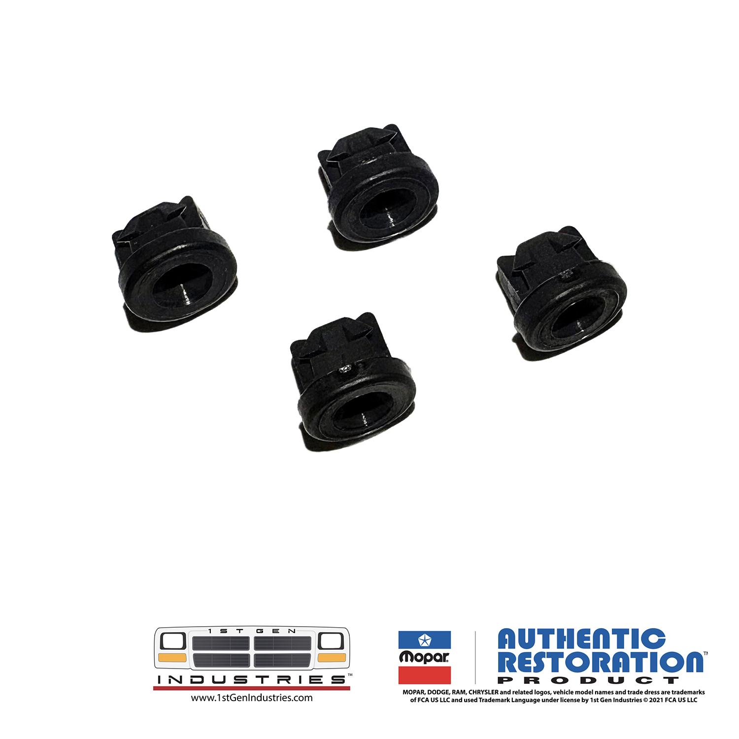 Grill Insert Nuts (4-pack) - Mopar 34201235 - 1st Gen Industries